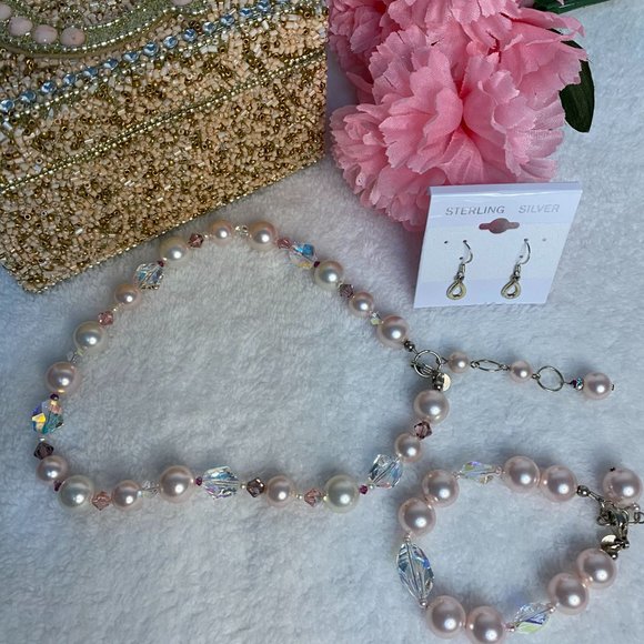 Emily Ray | Jewelry | Emily Ray 925 Sterlig Silver Pearl Necklace ...